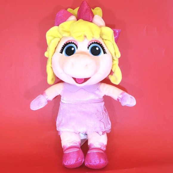 Disney | Toys | Disney Store Miss Piggy Muppet Babies Plush Pig Pink 2 ...